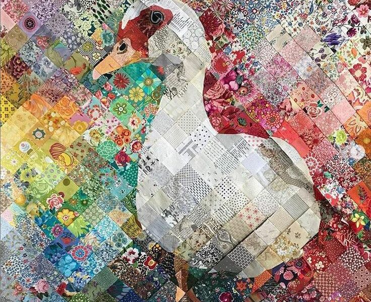 La trapunta patchwork - Le farfalle nella testa